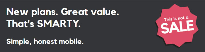 50GB SMARTY SIM just £15 a month and more new plans!